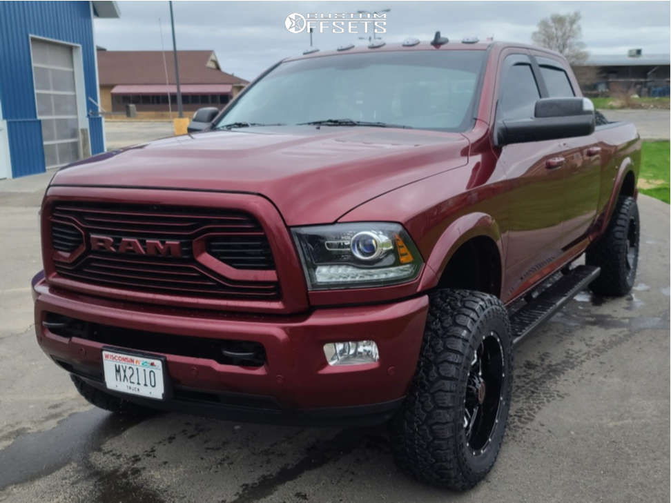 2018 Ram 3500 with 20x10 -24 Wicked Offroad W909 and 35/12.5R20 Kenda ...