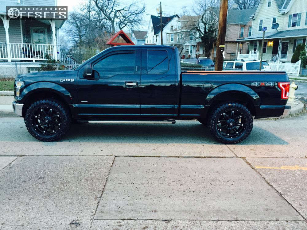 2015 Ford F-150 with 22x9.5 19 Fuel Hostage and 35/12.5R22 Atturo Trail ...