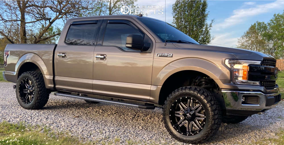 2019 Ford F-150 with 20x10 -24 Karma Offroad K21 and 33/12.5R20 RBP ...