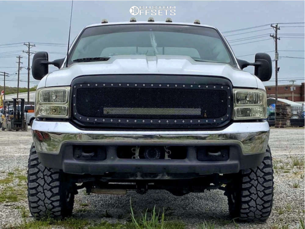 1999 Ford F-250 Super Duty with 16x10 -25 Raceline Renegade 8 and 305 ...