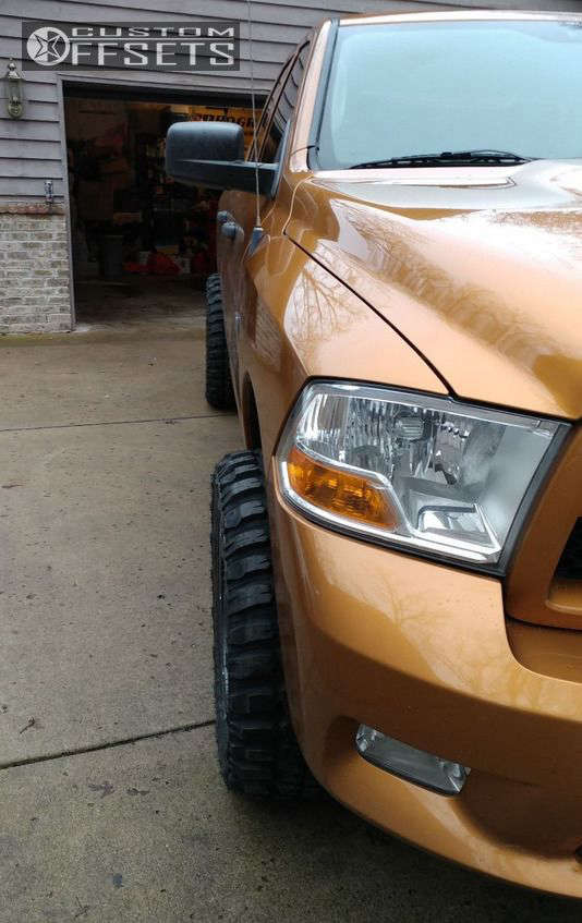2012 Ram 1500 with 20x10 -25 Mayhem Rampage and 33/12.5R20 Federal ...