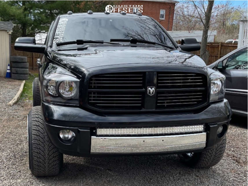 2008 Dodge Ram 1500 with 24x14 -76 RBP 80r and 32/12.5R24 Atturo Az800 ...