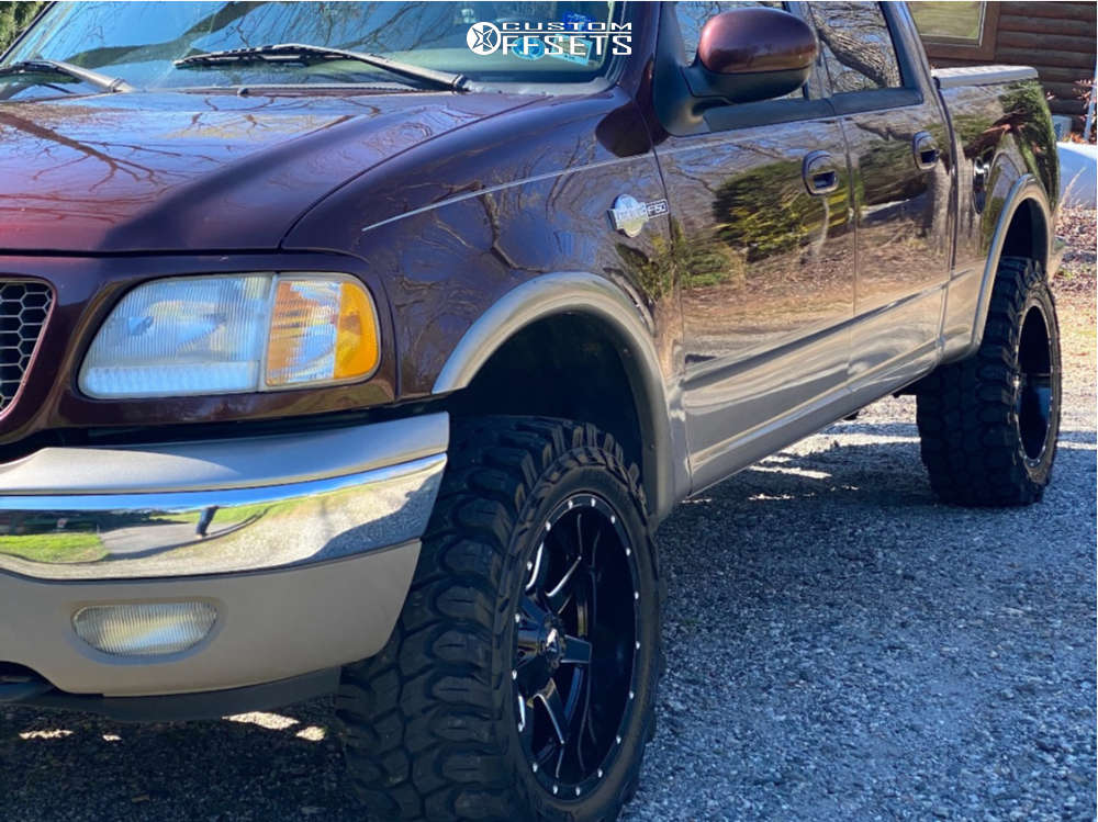 2001 Ford F-150 with 20x10 -19 Fuel Maverick and 33/12.5R20 Gladiator ...