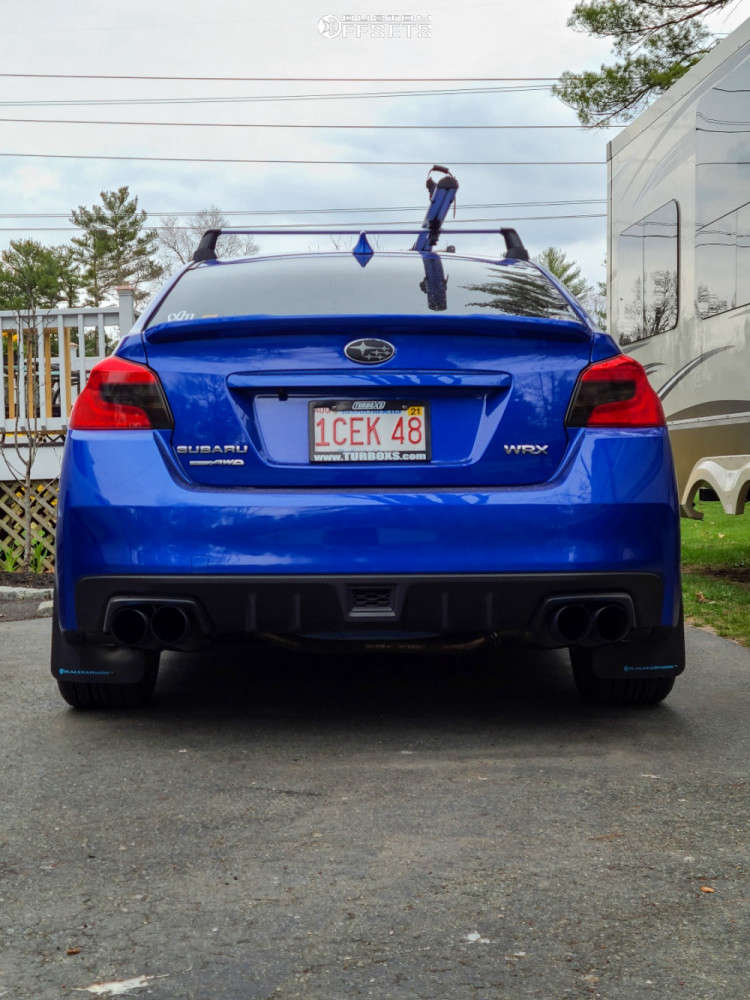 2020 Subaru WRX with 18x9.5 35 Motegi Mr148 and 245/45R18 Nitto Nt555 ...