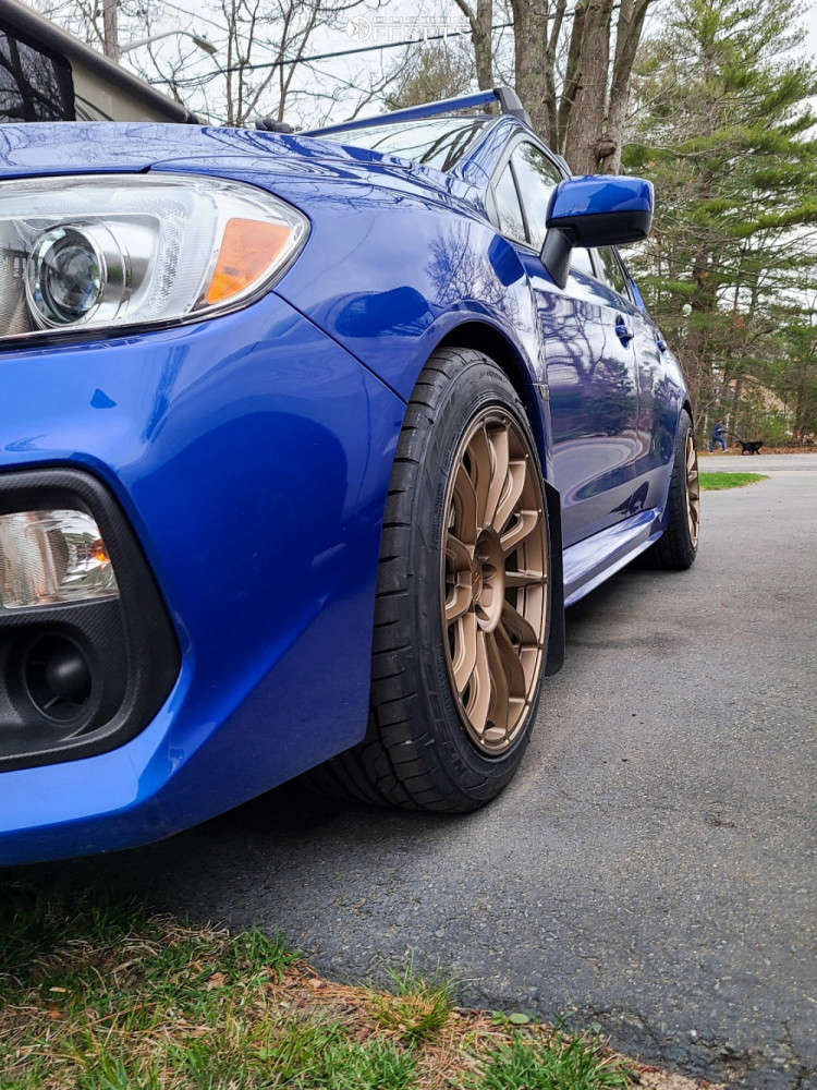 2020 Subaru WRX with 18x9.5 35 Motegi Mr148 and 245/45R18 Nitto Nt555 ...