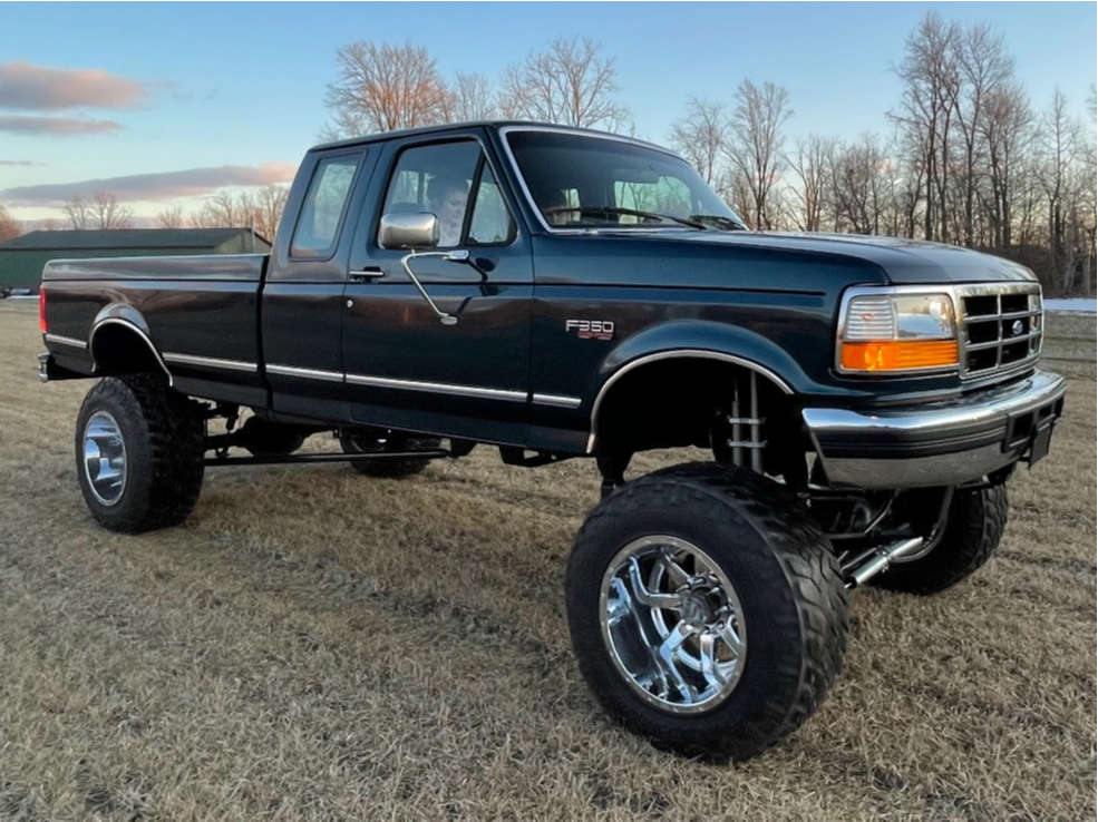 1997 Ford F-250 with 20x14 -76 Fuel Maverick and 38/13.5R20 Nitto Trail ...
