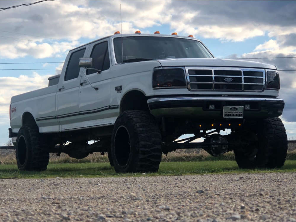 1997 Ford F-350 with 20x14 -81 Cali Offroad Twisted 9102 and 37/13.5R20 ...