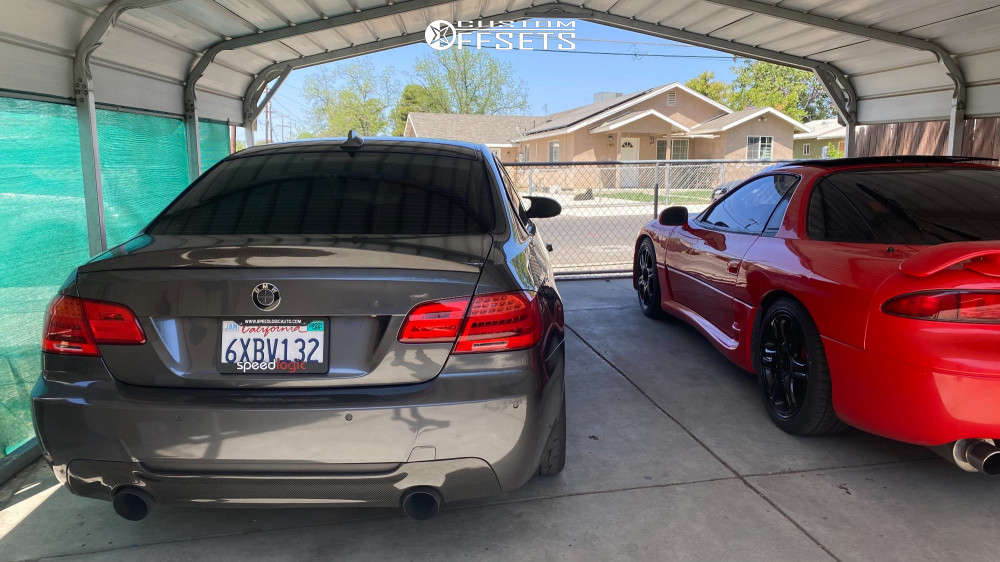 2007 BMW 335i with 18x8.5 38 Enkei Tsr-x and 225/40R18 Firestone ...
