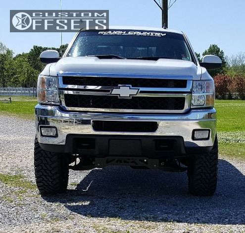 2011 Chevrolet Silverado 2500 HD with 20x9 0 RBP 96R and 35/12.5R20 ...