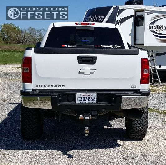 2011 Chevrolet Silverado 2500 HD with 20x9 0 RBP 96R and 35/12.5R20 ...