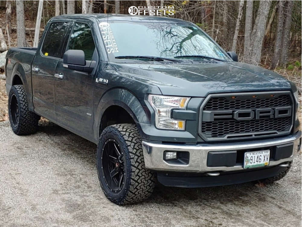 2015 Ford F-150 with 20x10 -19 Ballistic Rage and 33/12.5R20 Venom ...
