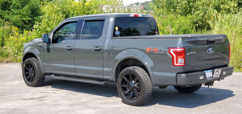 2016 Ford F-150 with 20x8.5 10 KMC Km651 and 275/55R20 Radar Renegade ...