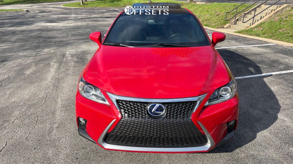 2014 Lexus CT200h with 18x8 35 Petrol P1a and 245/40R18 Nitto Neo Gen ...