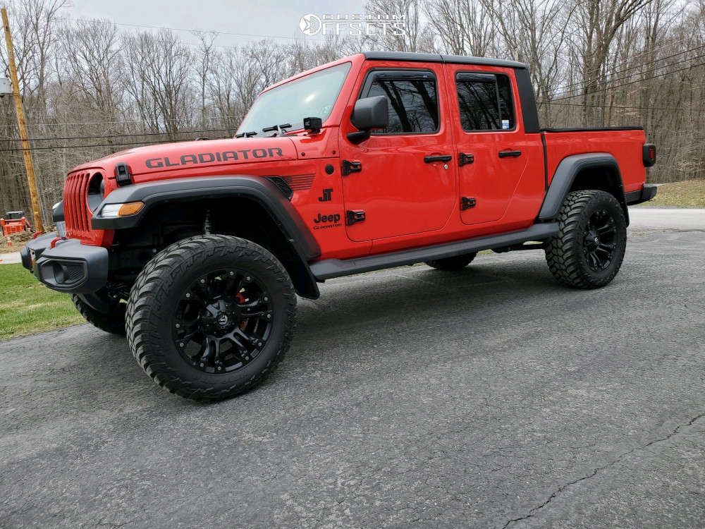 2020 Jeep Gladiator with 20x9 1 Fuel Vapor and 35/12.5R20 AMP Mud ...