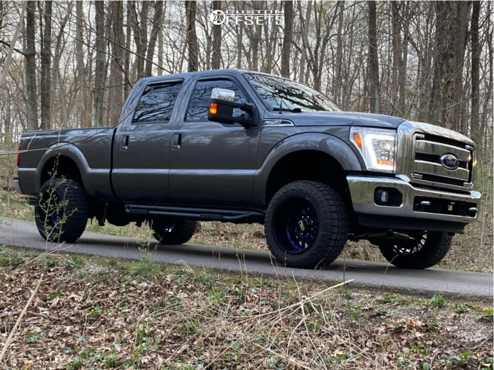 2013 Ford F-250 Super Duty with 20x12 -44 Cali Offroad Summit and 33/12 ...