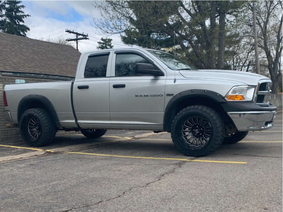 2011 Ram 1500 with 22x14 -81 ARKON OFF-ROAD Alexander and 33/13.5R22 ...