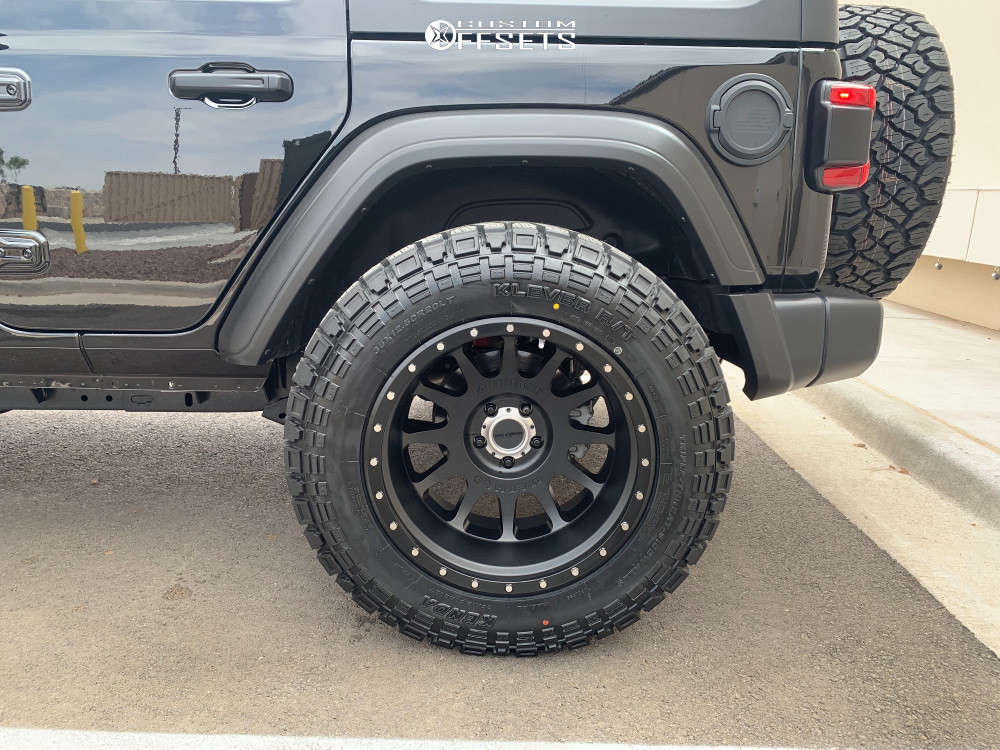 2021 Jeep Wrangler with 20x12 -52 Method Mr605 and 35/12.5R20 Kenda ...