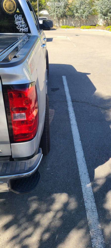 2014 Chevrolet Silverado 1500 with 18x9 -12 Method MR305 and 31/8.5R18 ...