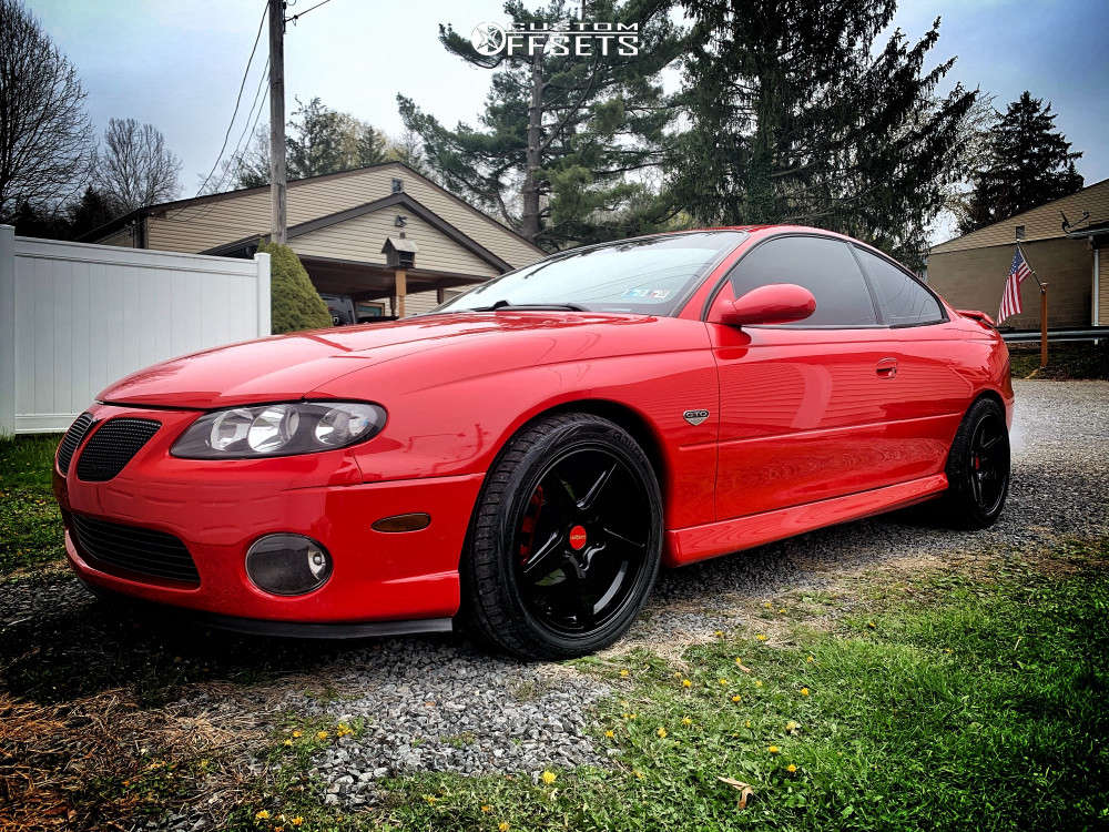 2004 Pontiac GTO with 18x8.5 35 Rotiform R-148 and 245/40R18 Achilles ...