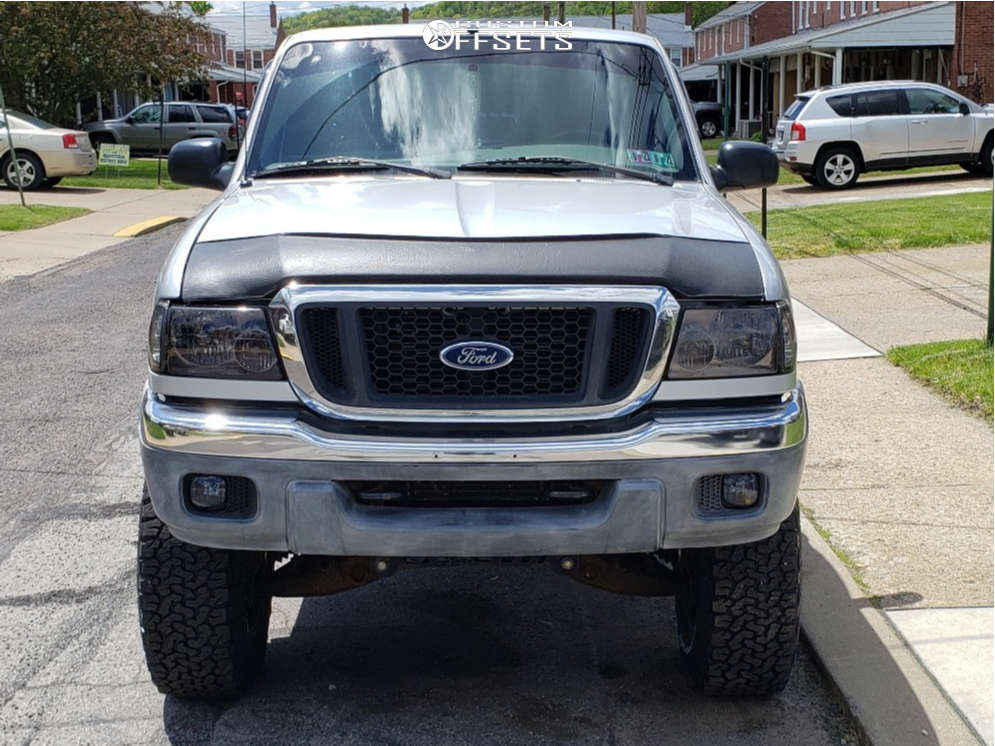 2005 Ford Ranger with 18x9 -12 Mayhem Chaos and 275/70R18 BFGoodrich ...