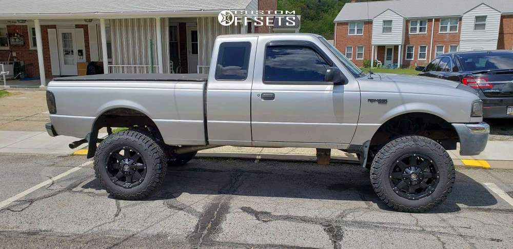 2005 Ford Ranger with 18x9 -12 Mayhem Chaos and 275/70R18 BFGoodrich ...
