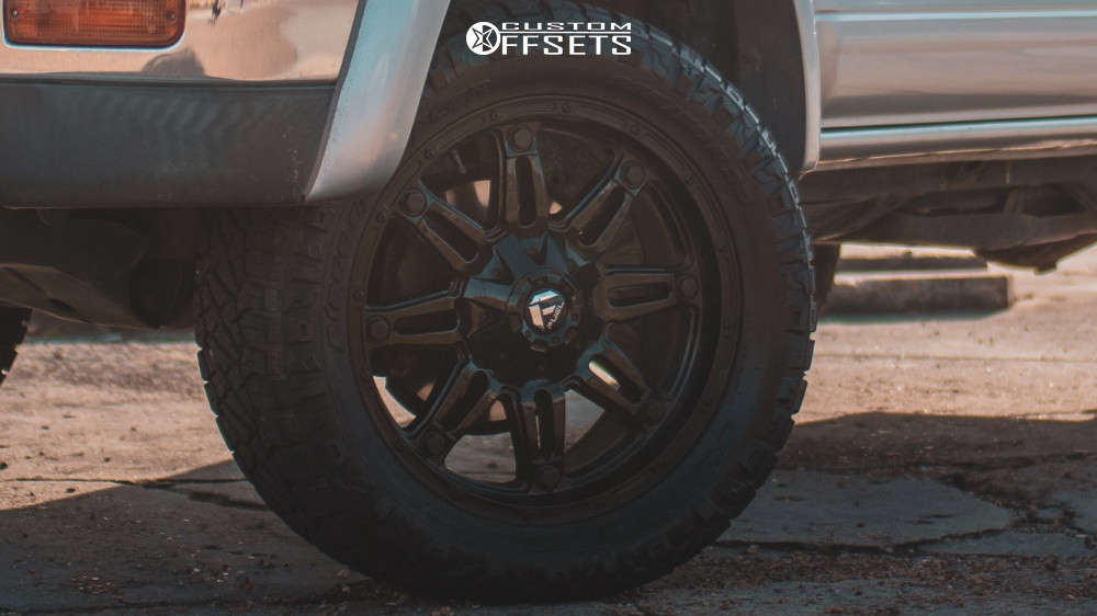 1998 Toyota 4Runner with 20x10 -24 Fuel Hostage and 285/65R20 Nitto ...