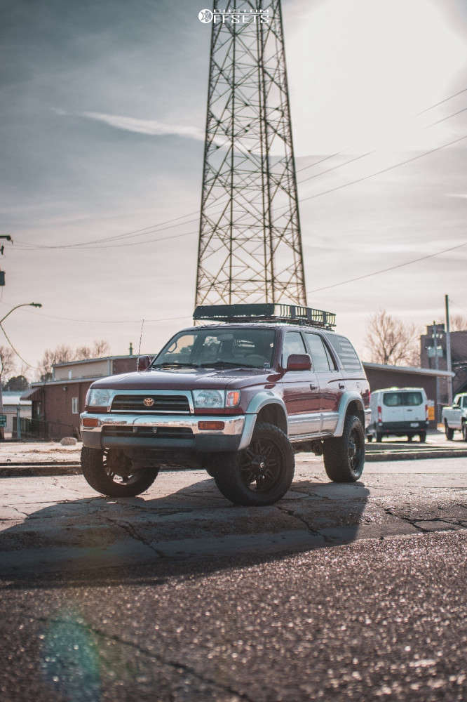 1998 Toyota 4Runner with 20x10 -24 Fuel Hostage and 285/65R20 Nitto ...