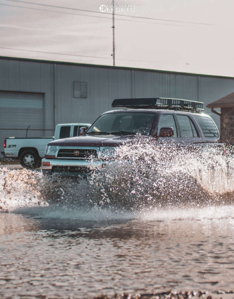 1998 Toyota 4Runner with 20x10 -24 Fuel Hostage and 285/65R20 Nitto ...