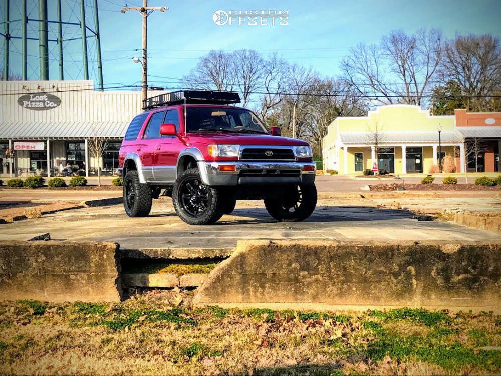 1998 Toyota 4Runner with 20x10 -24 Fuel Hostage and 285/65R20 Nitto ...