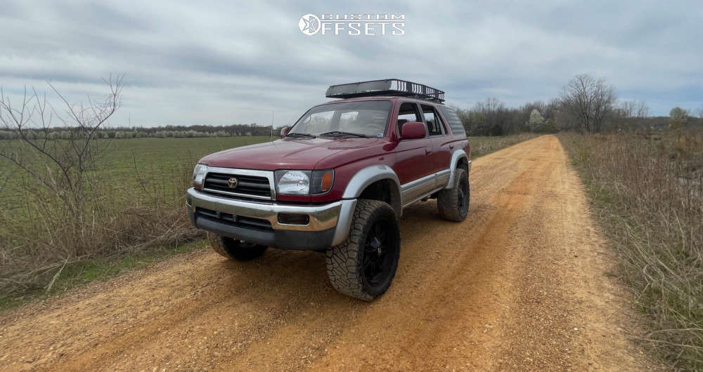 1998 Toyota 4Runner with 20x10 -24 Fuel Hostage and 285/65R20 Nitto ...