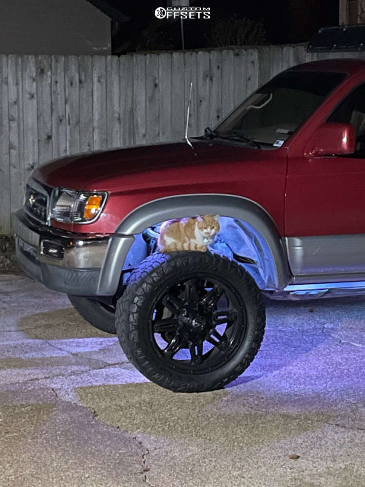 1998 Toyota 4Runner with 20x10 -24 Fuel Hostage and 285/65R20 Nitto ...