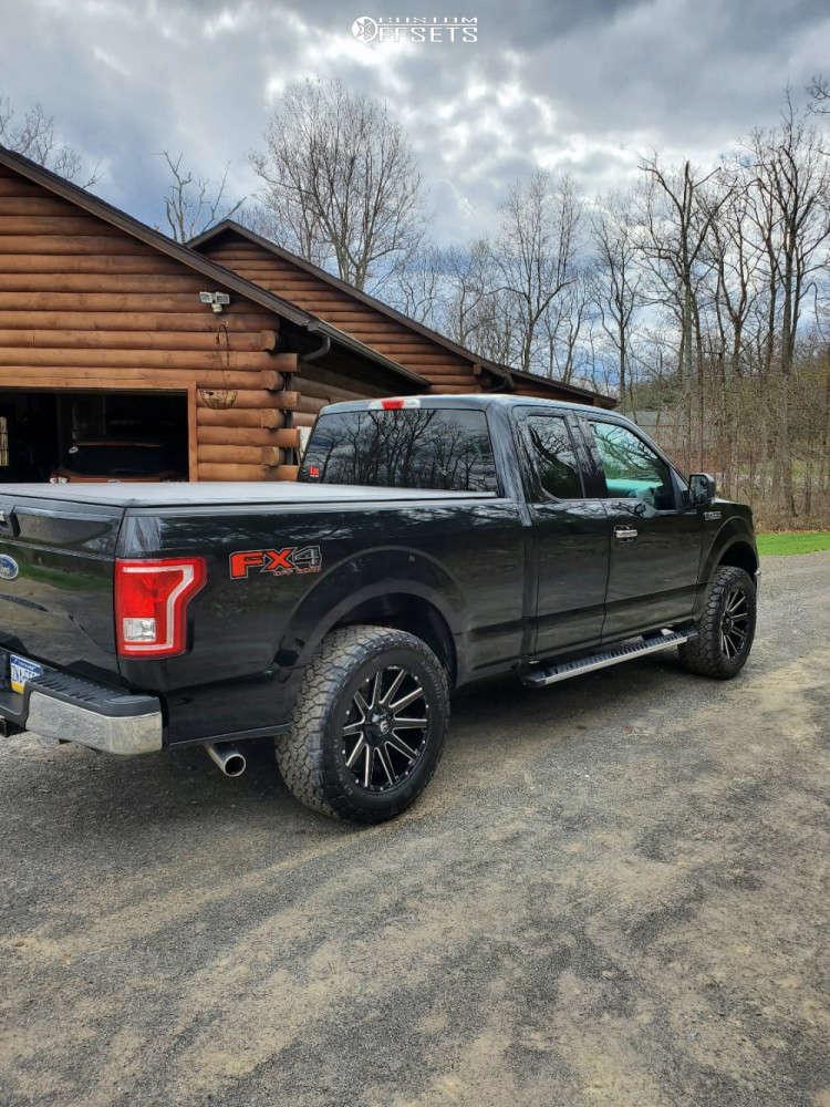2017 Ford F-150 with 20x9 20 Fuel Contra and 305/55R20 General Atx and ...