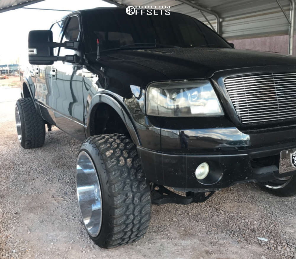2004 Ford F-150 with 24x14 -76 Monster Offroad M08 and 35/12.5R24 ...