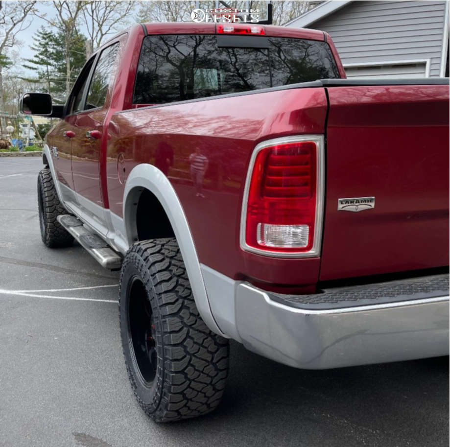 2013 Ram 2500 with 20x10 -19 Mayhem Tripwire and 35/12.5R20 Kenda ...