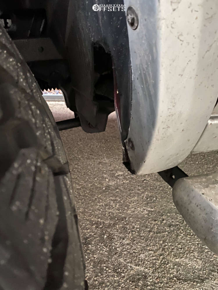 2013 Ram 2500 with 20x10 -19 Mayhem Tripwire and 35/12.5R20 Kenda ...