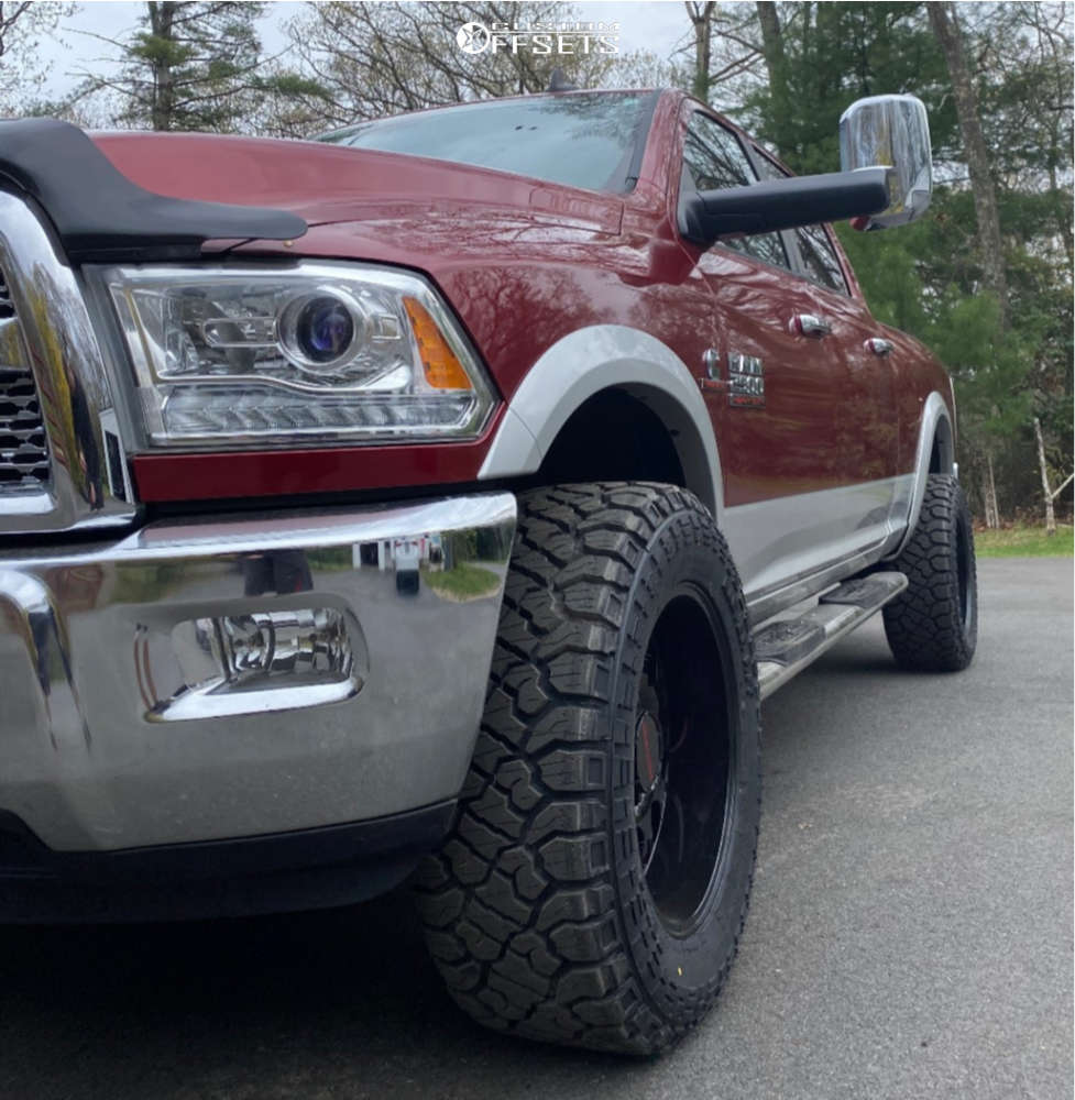 2013 Ram 2500 with 20x10 -19 Mayhem Tripwire and 35/12.5R20 Kenda Klever R/T and Stock | Custom ...