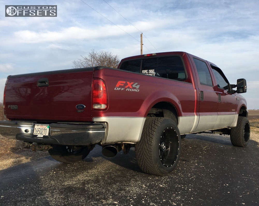 2004 Ford F-250 Super Duty with 20x12 -44 Hostile Sprocket and 305 ...