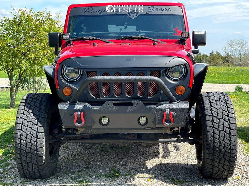 2011 Jeep Wrangler with 17x9 -12 Anthem Off-Road Rogue and 35/12.5R17 ...
