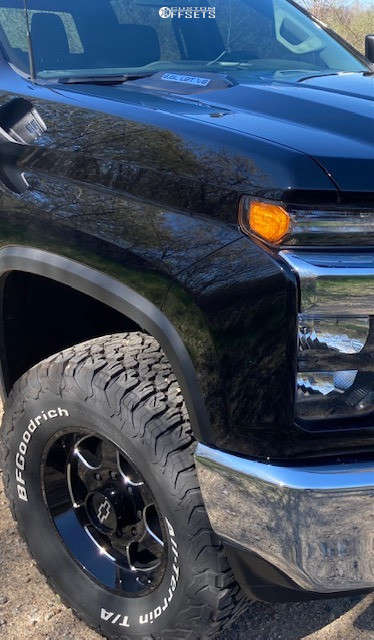 2020 Chevrolet Silverado 2500 HD with 18x9 19 American Racing Patrol ...