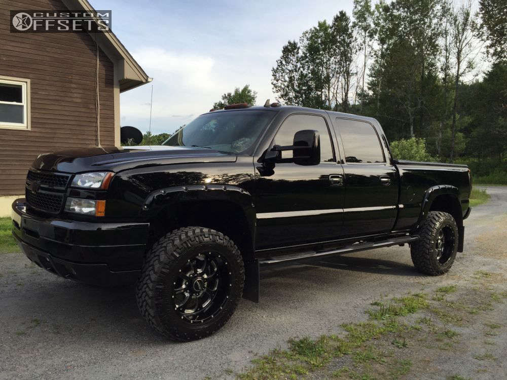 2007 Chevrolet Silverado 2500 HD Classic with 20x10 -19 BMF Novakane ...