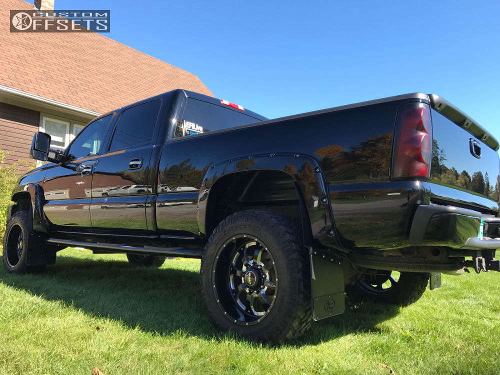 2007 Chevrolet Silverado 2500 HD Classic with 20x10 -19 BMF Novakane ...