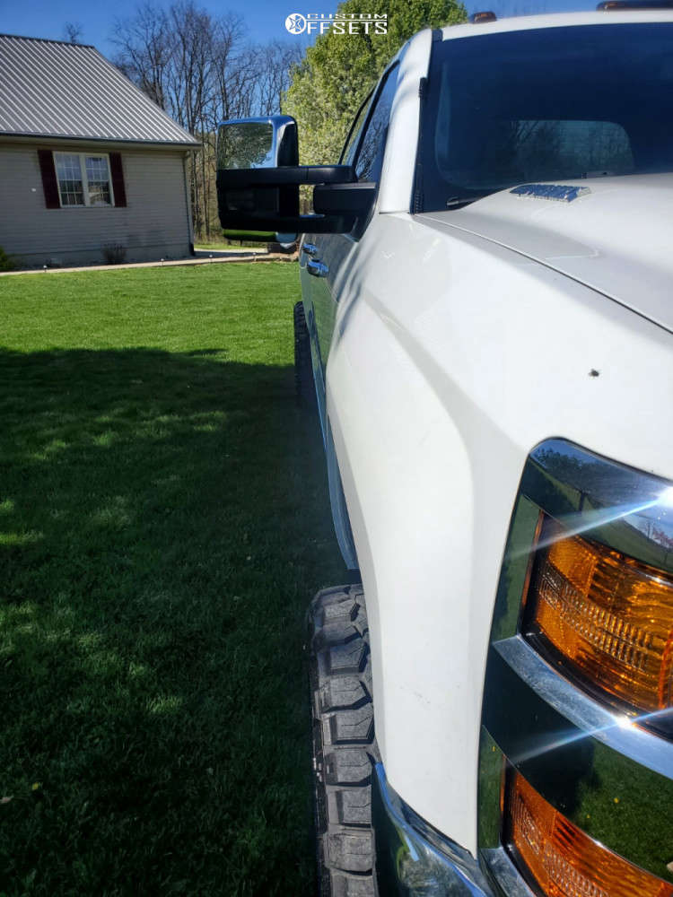 2015 Chevrolet Silverado 3500 HD with 20x10 -25 TIS 544BM and 33/11 ...