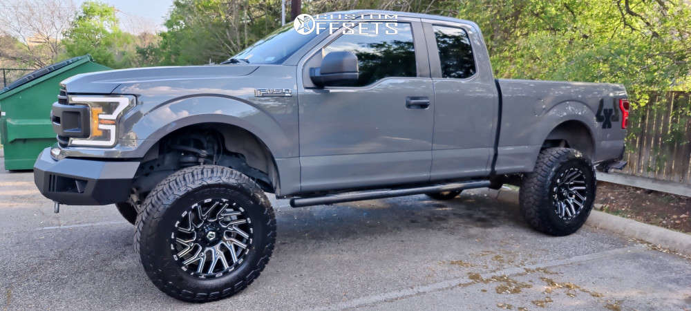 2018 Ford F-150 with 20x10 -19 TIS Forged 554BM and 37/12.5R20 Yokohama ...
