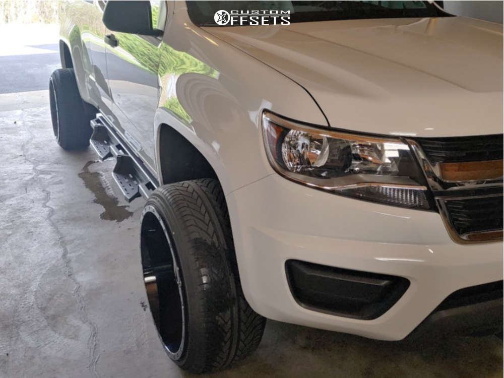 2020 Chevrolet Colorado with 22x12 -44 Motiv Offroad Morph and 265 ...