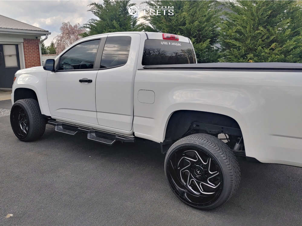 2020 Chevrolet Colorado with 22x12 -44 Motiv Offroad Morph and 265 ...