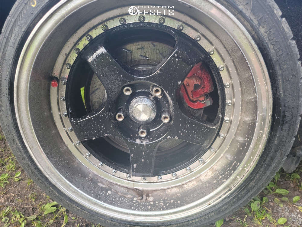 2004 Mazda RX-8 with 18x10.5 15 AVID1 AV6 and 265/35R18 Milestar Ms932 ...