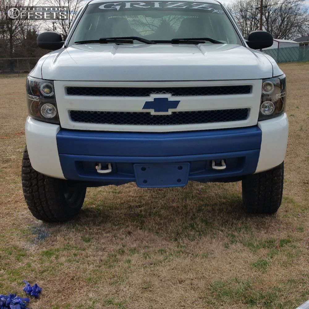 2007 Chevrolet Silverado 1500 with 20x9 10 MB Wheels Vortex and 35/12 ...