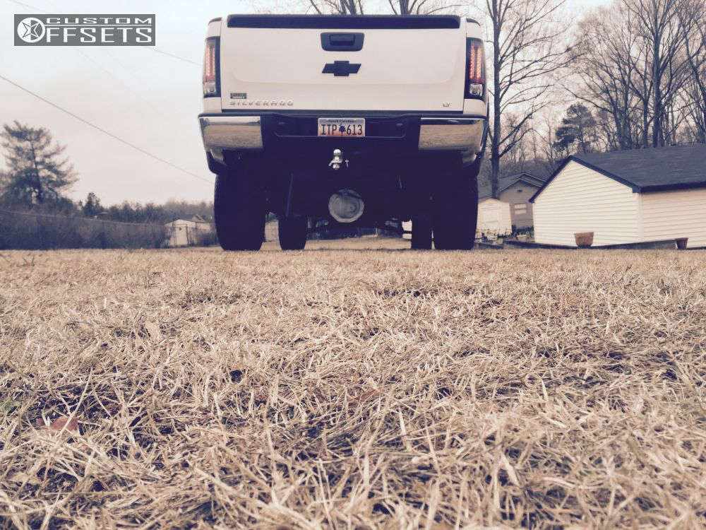 2007 Chevrolet Silverado 1500 with 20x9 10 MB Wheels Vortex and 35/12 ...