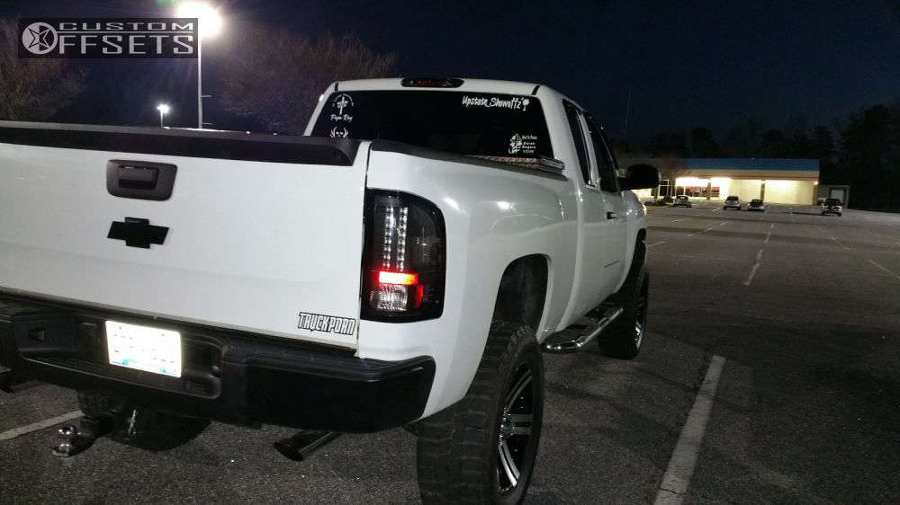 2007 Chevrolet Silverado 1500 with 20x9 10 MB Wheels Vortex and 35/12 ...