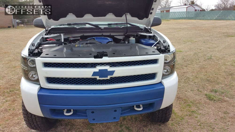 2007 Chevrolet Silverado 1500 with 20x9 10 MB Wheels Vortex and 35/12 ...